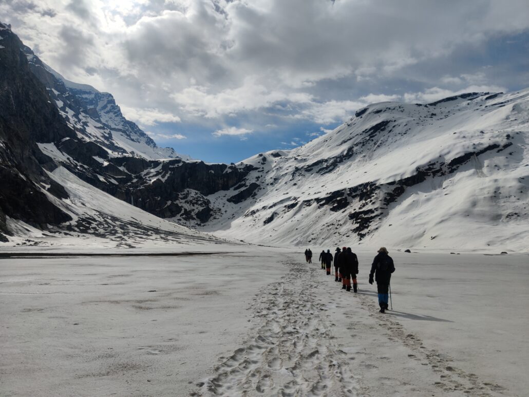 Deo Tibba Base Camp (4480 Meters) - Boots & Crampons